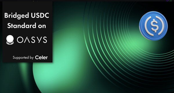 Oasys、Celer Networkと連携しネイティブ型USDC対応を目指す | Web3GameBusiness.jp / ブロック ...